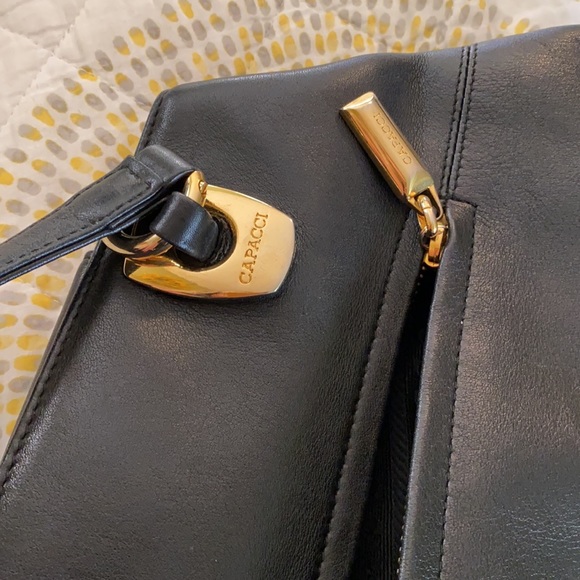 Capacci | Bags | Capacci Leather Shoulder Bag | Poshmark